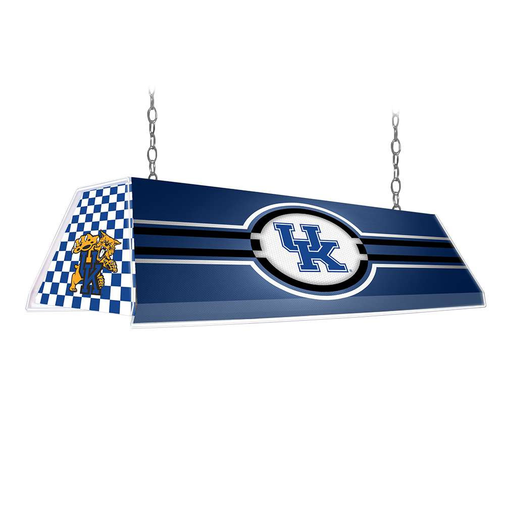 Kentucky Wildcats: Edge Glow Pool Table Light - Blue / Checker