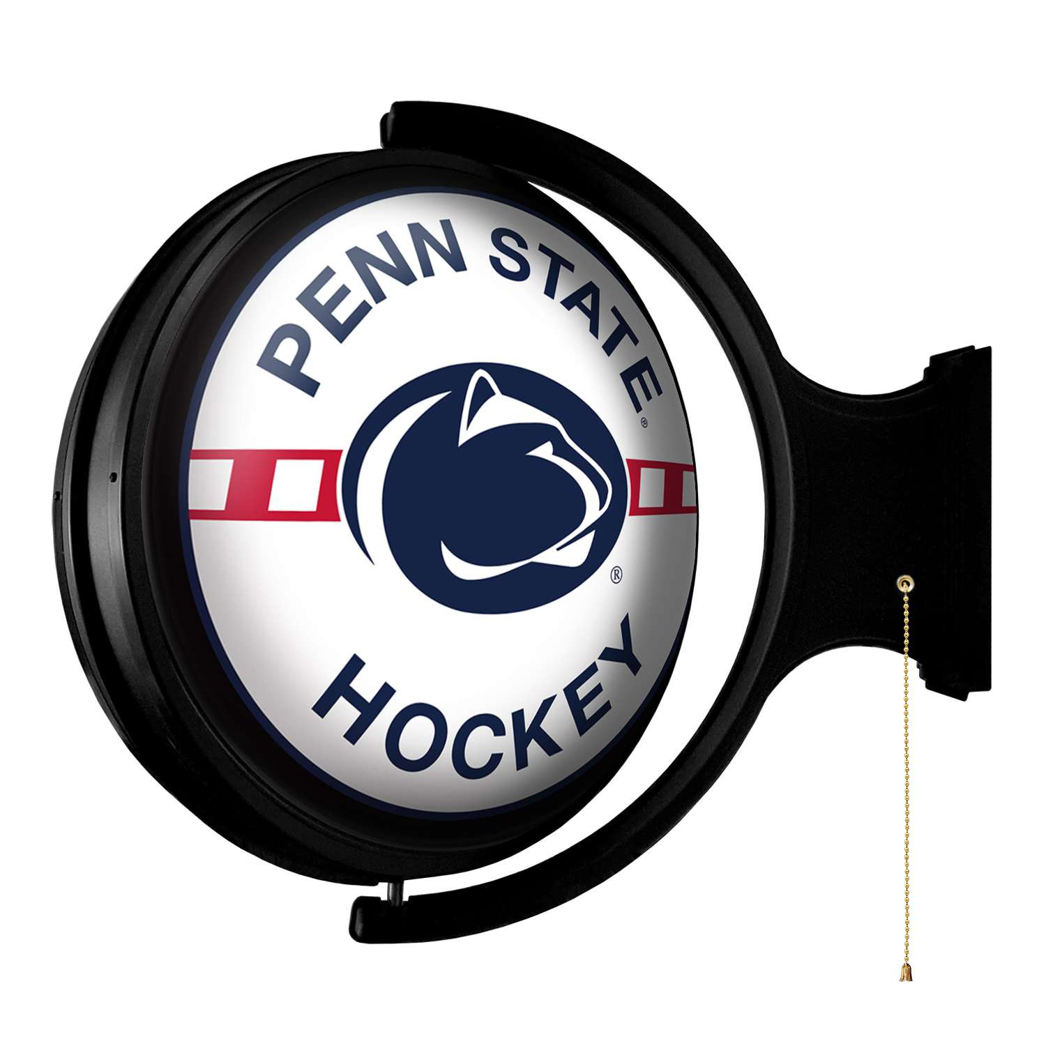 Penn State Nittany Lions: Hockey - Round Rotating Lighted Wall Sign