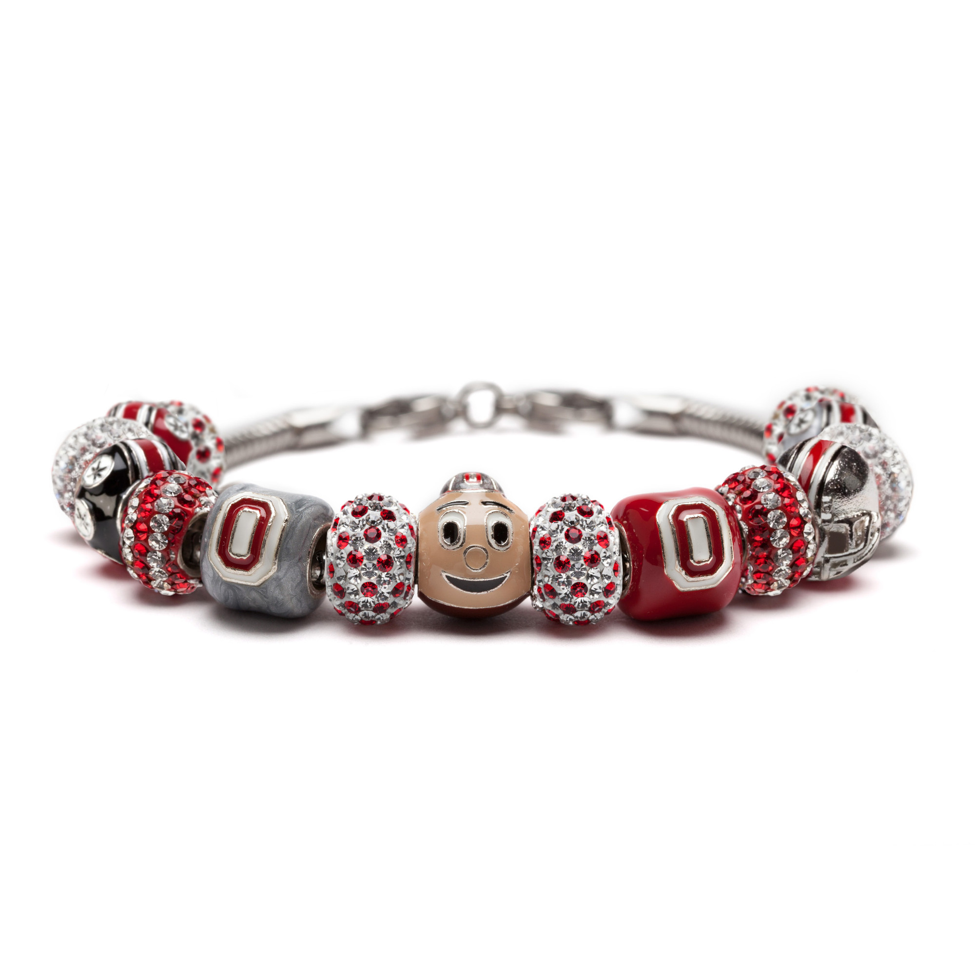 Ohio State Buckeyes Full Charm Bracelet
