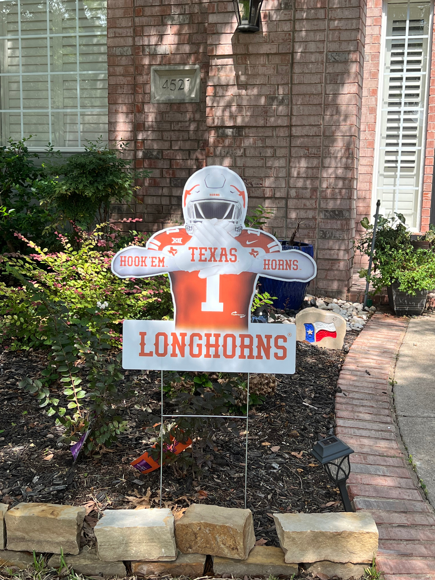 Texas Longhorns Reversible Yard and Tailgate Sign