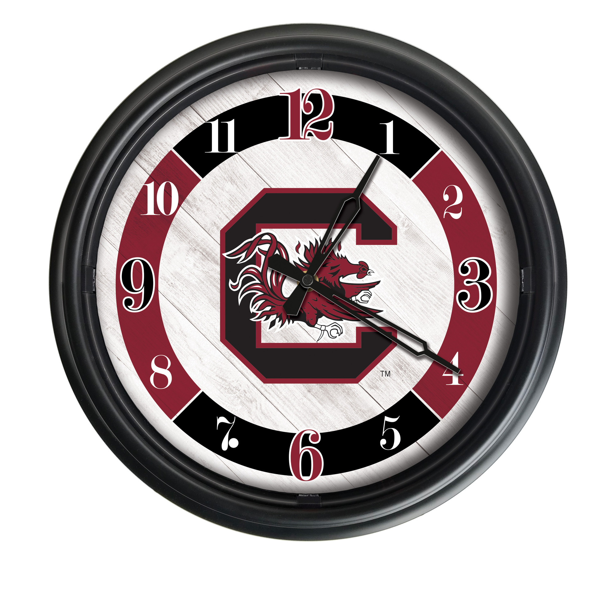 South Carolina Gamecocks Indoor/Outdoor LED Wall Clock