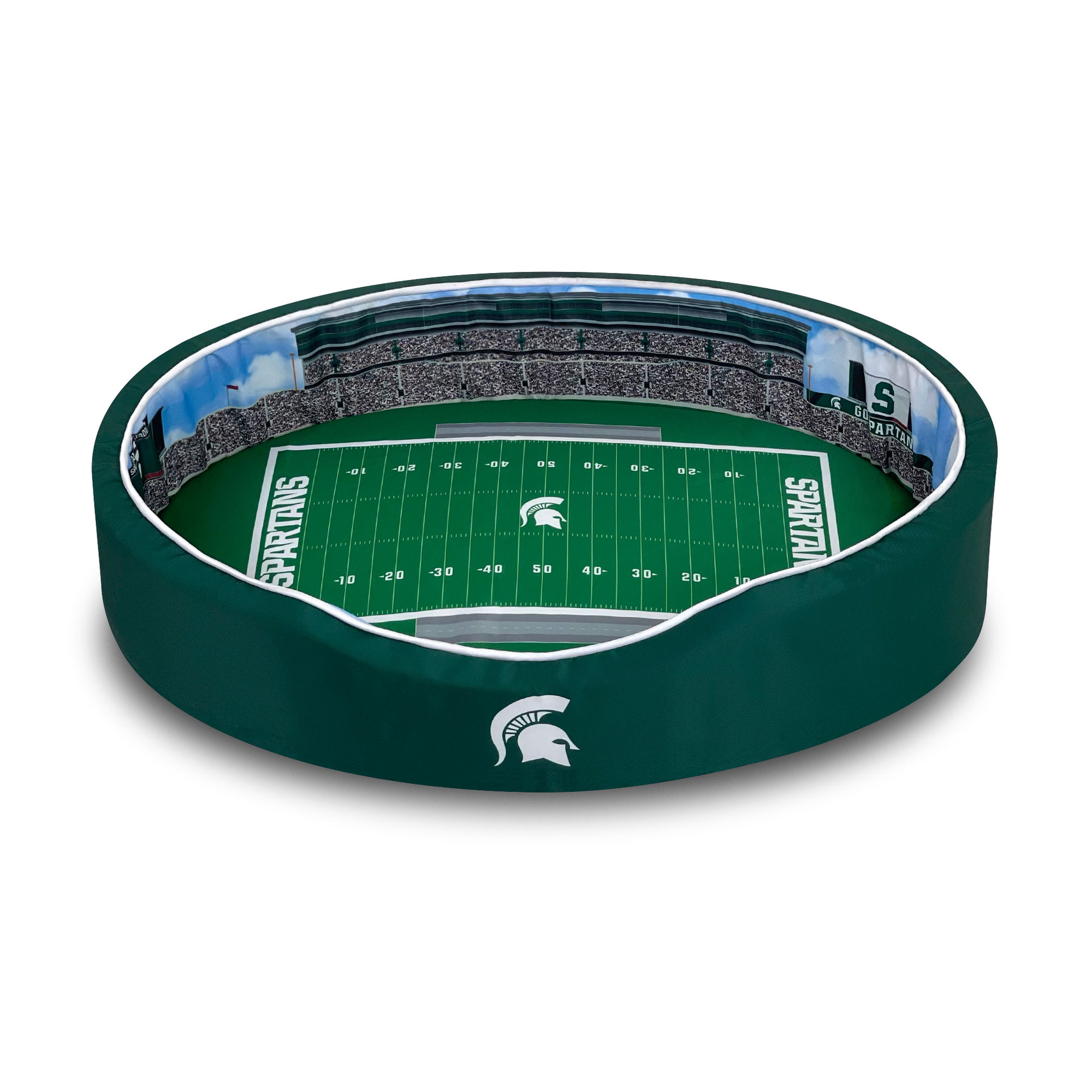 Michigan State Spartans Stadium Pet Bed