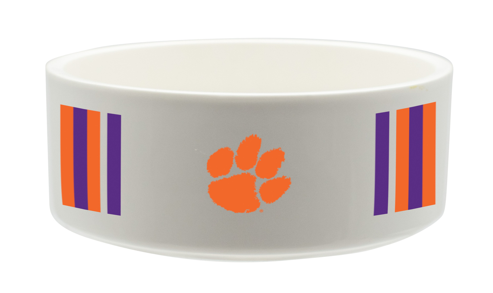 Clemson Tigers Ceramic Pet Bowl