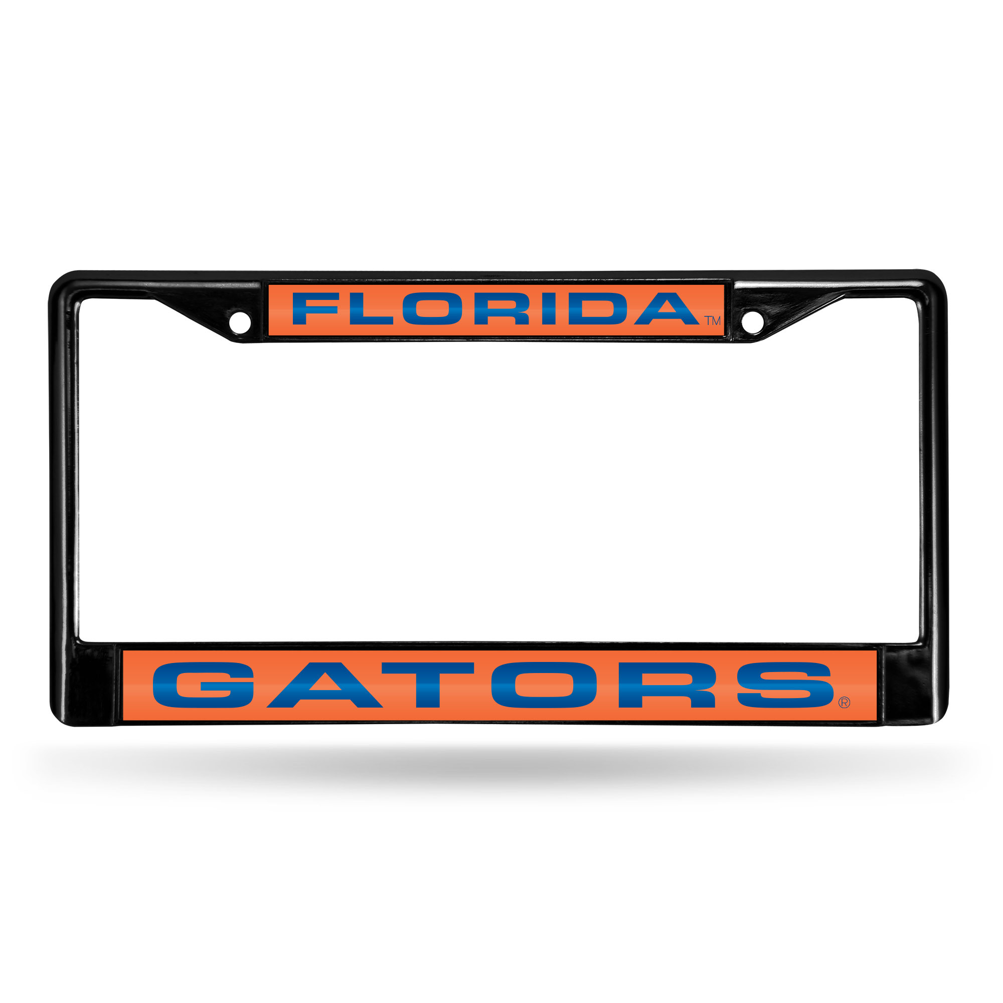 Florida Gators Black Laser Cut Chrome Frame
