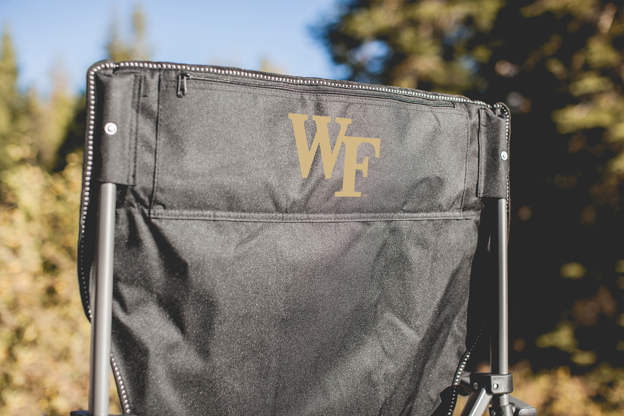 Wake Forest Demon Deacons Big Bear XXL Camping Chair with Cooler