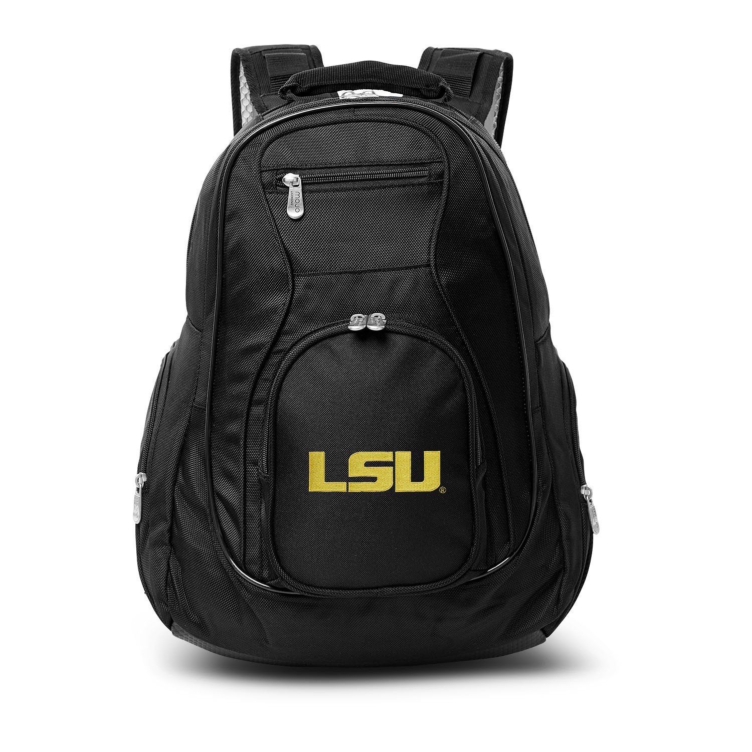 LSU Tigers 19in. Premium Laptop Backpack - Black
