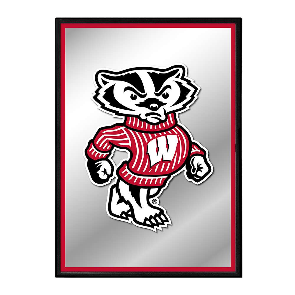Wisconsin Badgers Mascot Garden Statue