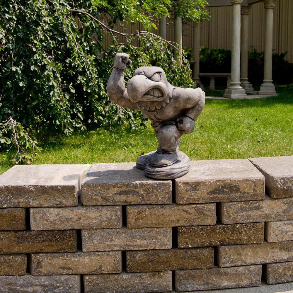 Iowa Hawkeyes Vintage Mascot Garden Statue