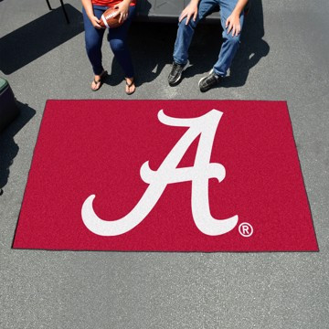 Alabama Crimson Tide Football Field Rug