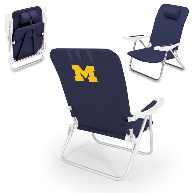 Michigan Wolverines Reclining Camp Chair