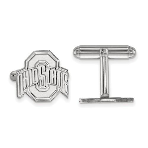 Ohio State Buckeyes Sterling Silver Ankle Bracelet