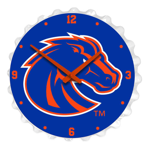 Boise State Broncos: Logo - Bottle Cap Wall Clock