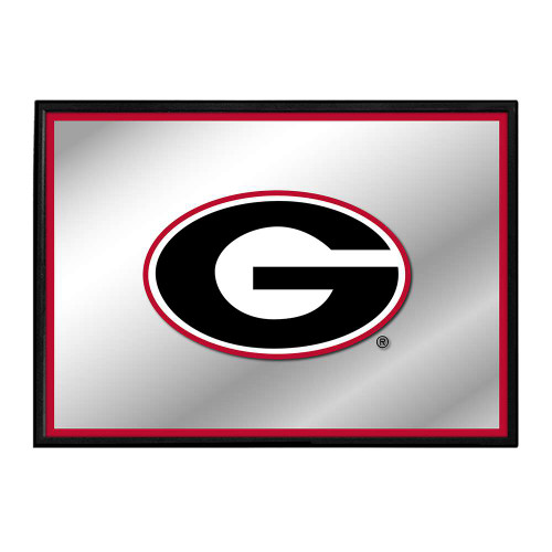Georgia Bulldogs: Framed Mirrored Wall Sign