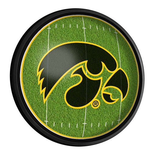 Iowa Hawkeyes: On the 50 - Slimline Lighted Wall Sign