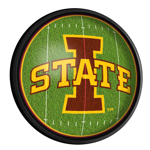 Iowa State Cyclones: On the 50 - Slimline Lighted Wall Sign