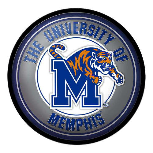 Memphis Tigers: Modern Disc Wall Sign