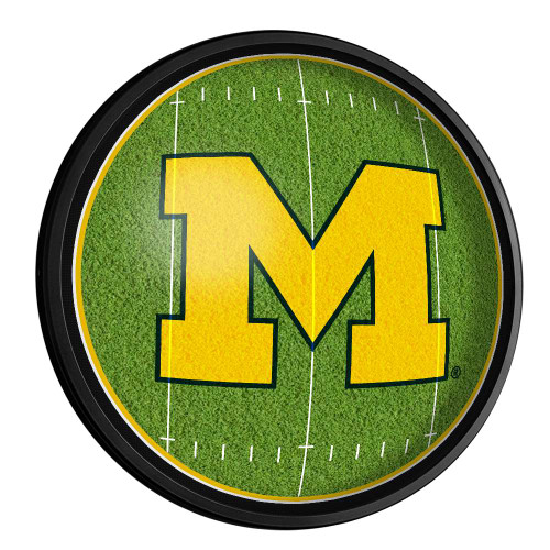 Michigan Wolverines: On the 50 - Slimline Lighted Wall Sign