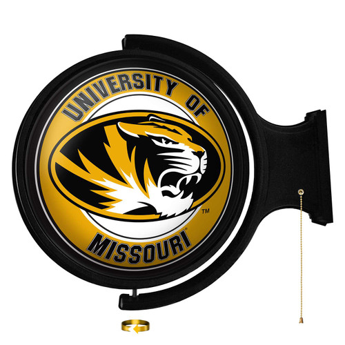 Missouri Tigers: Original Round Rotating Lighted Wall Sign