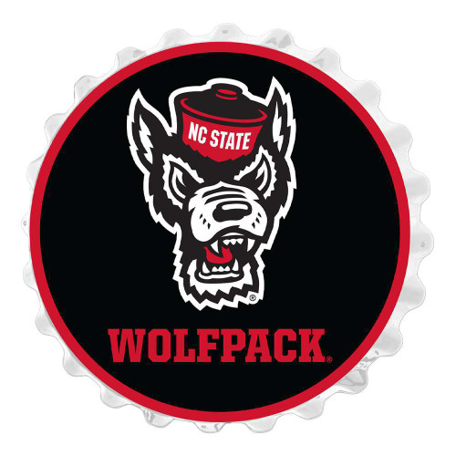 NC State Wolfpack: Tuffy - Bottle Cap Wall Sign
