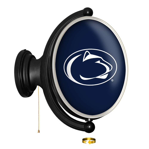 Penn State Nittany Lions: Original Oval Rotating Lighted Wall Sign - Blue
