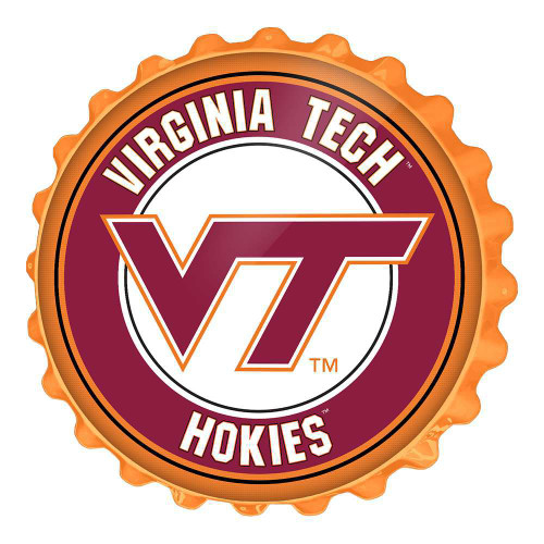 Virginia Tech Hokied: Bottle Cap Wall Sign