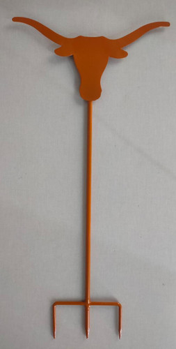 Texas Longhorns Wrought Iron Yard Decor