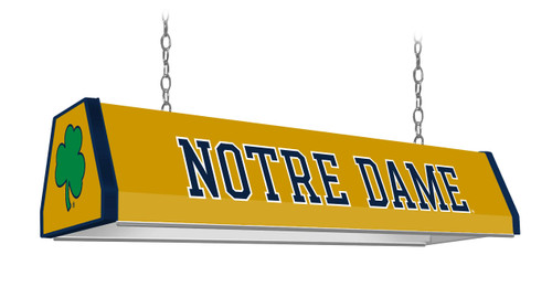 Notre Dame Fighting Irish: Standard Pool Table Light - Irish Gold ...