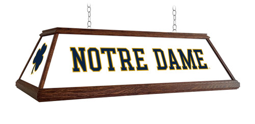 Notre Dame Fighting Irish: Premium Wood Pool Table Light - White ...