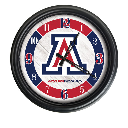 Arizona Wildcats Indoor/Outdoor LED Wall Clock