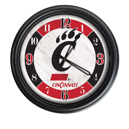 Cincinnati Bearcats Indoor/Outdoor LED Wall Clock