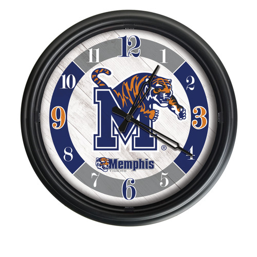 Memphis Tigers Indoor/Outdoor LED Wall Clock