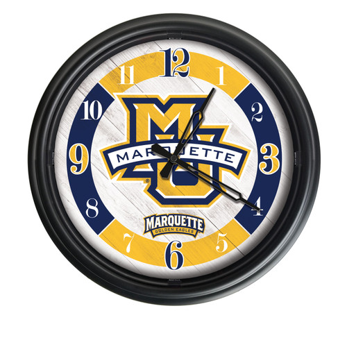 Marquette Golden Gophers Indoor/Outdoor LED Wall Clock