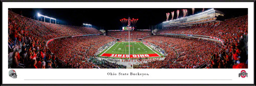 Ohio State Buckeyes Panoramic Photo Standard Frame -End Zone