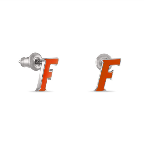 Florida Gators F Stud Earrings