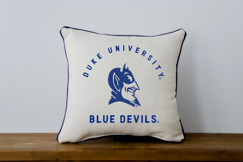 Duke Blue Devils Arched Throw Pillow