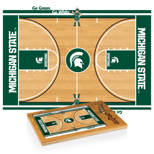 MSU Spartans Icon Cheese Tray