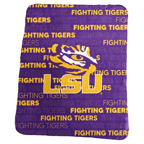 LSU Tigers Classic Throw