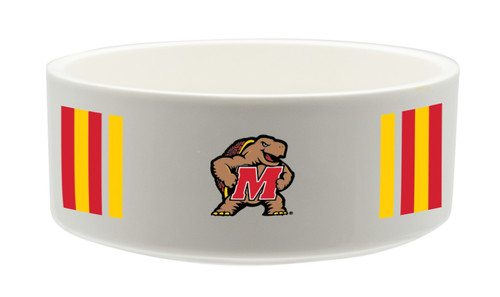 Maryland Terrapins Ceramic Pet Bowl