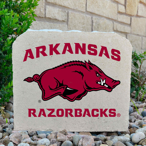 Arkansas Razorbacks Decorative Stone - Arkansas - Medium