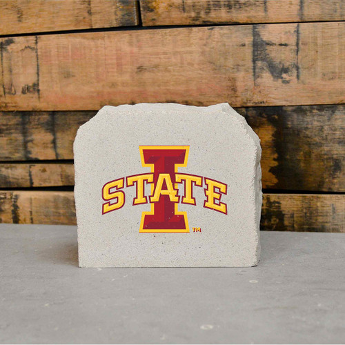 Iowa State Cyclones Decorative Stone Full Color Logo - 5.5