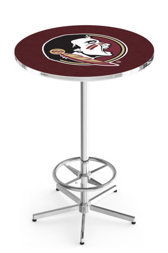FSU Seminoles Head Pub Table