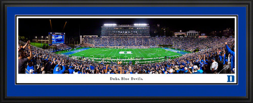 Duke Blue Devils Panoramic Photo Deluxe Matted Frame