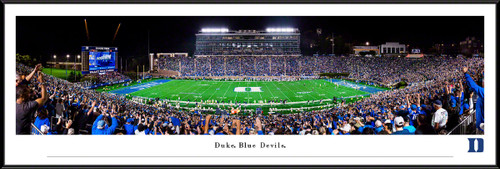 Duke Blue Devils Standard Frame Panoramic Photo