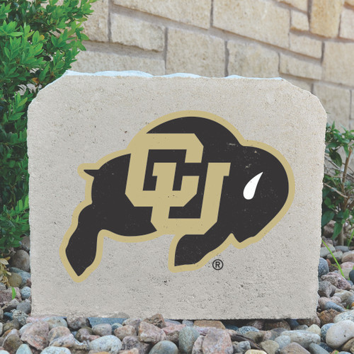 Colorado Buffaloes Decorative Stone Buffalo- Medium