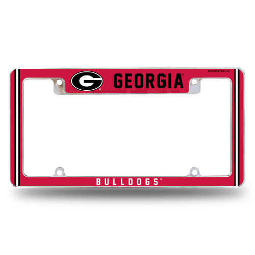 Georgia Bulldogs Classic Chrome License Plate Frame