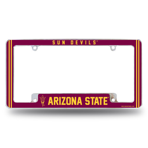 Arizona State Sun Devils Classic Chrome License Plate Frame