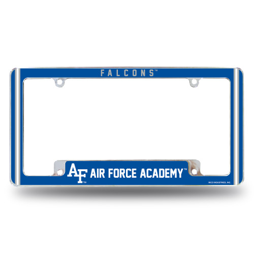 Air Force Academy Falcons Classic Chrome License Plate Frame