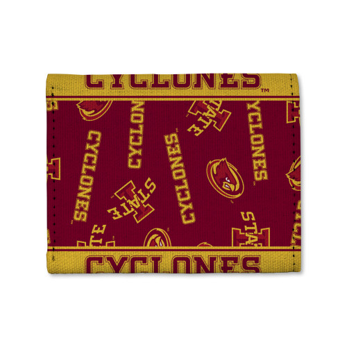 Iowa State Cyclones Canvas Trifold Wallet