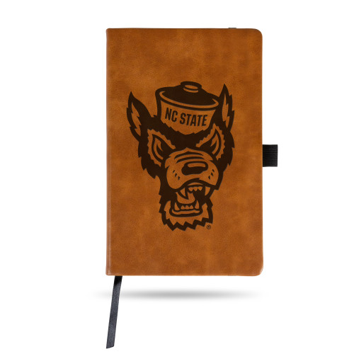 NC State Wolfpack Primary Journal/Notepad - Brown
