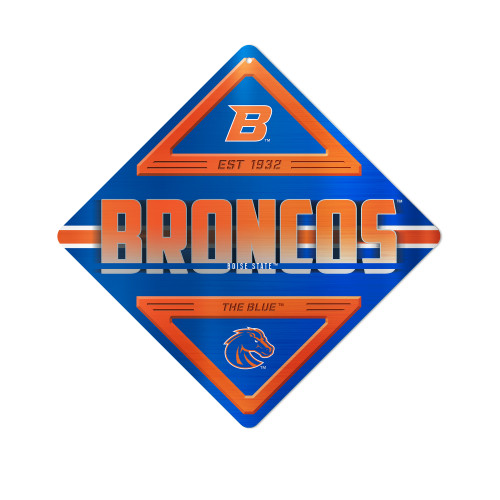 Boise State Broncos Metal Wall Sign